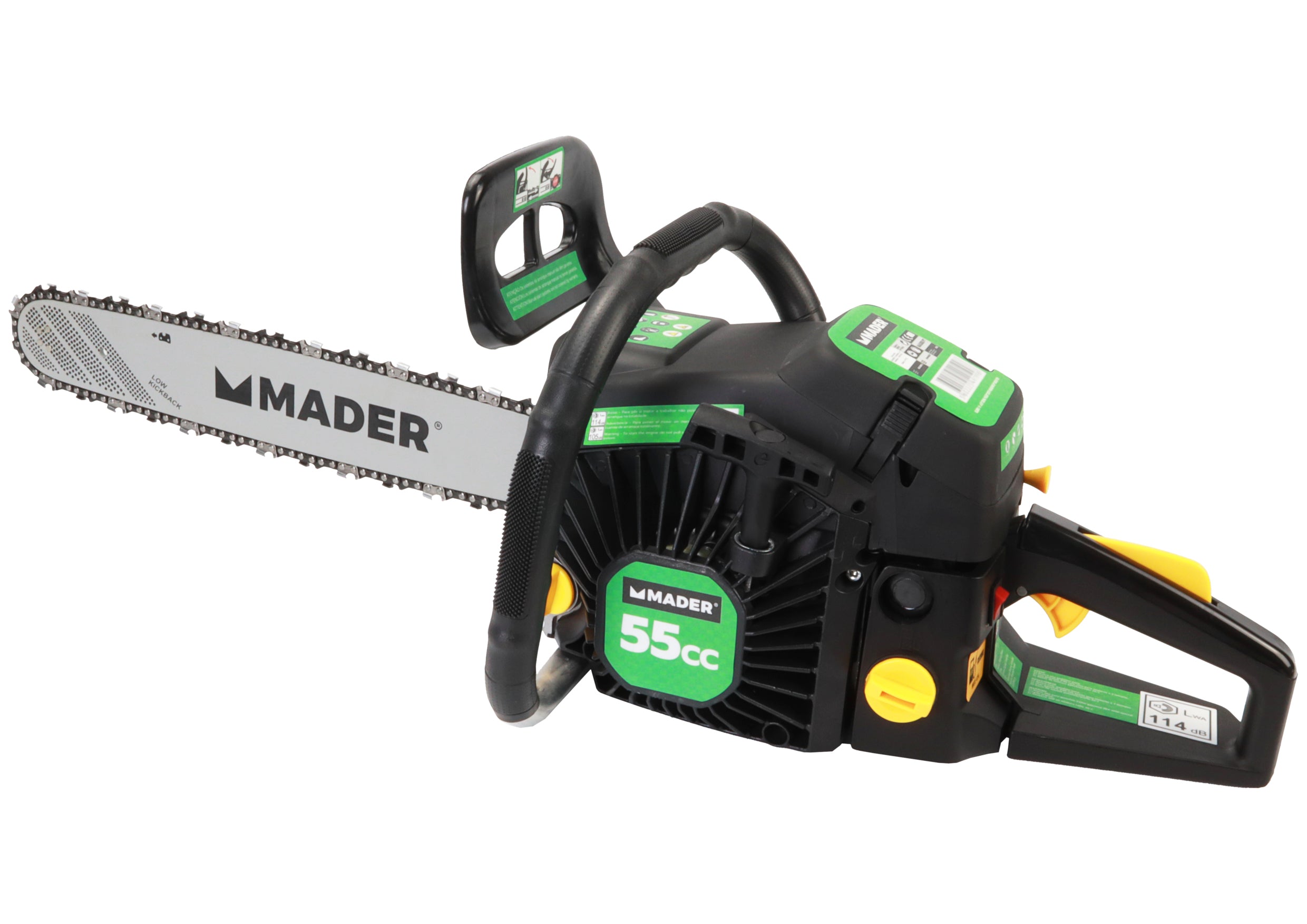 Motosserra 55cc, 18", Arranque Suave | REF 69501 - MADER – Tools Portugal