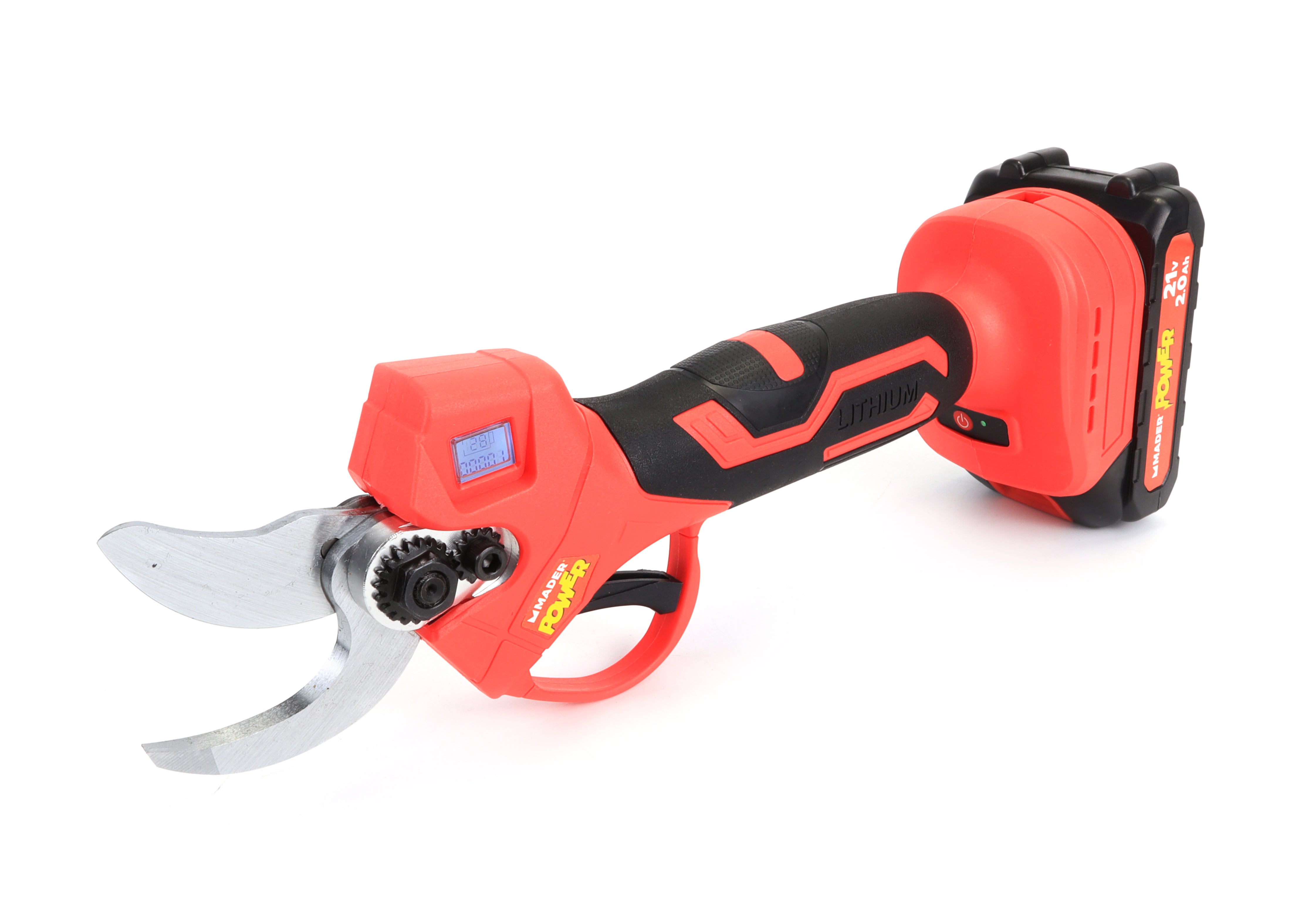 Tesoura de Podar Bateria, 28mm, 2 Baterias 2Ah | REF 74095 - MADER ...