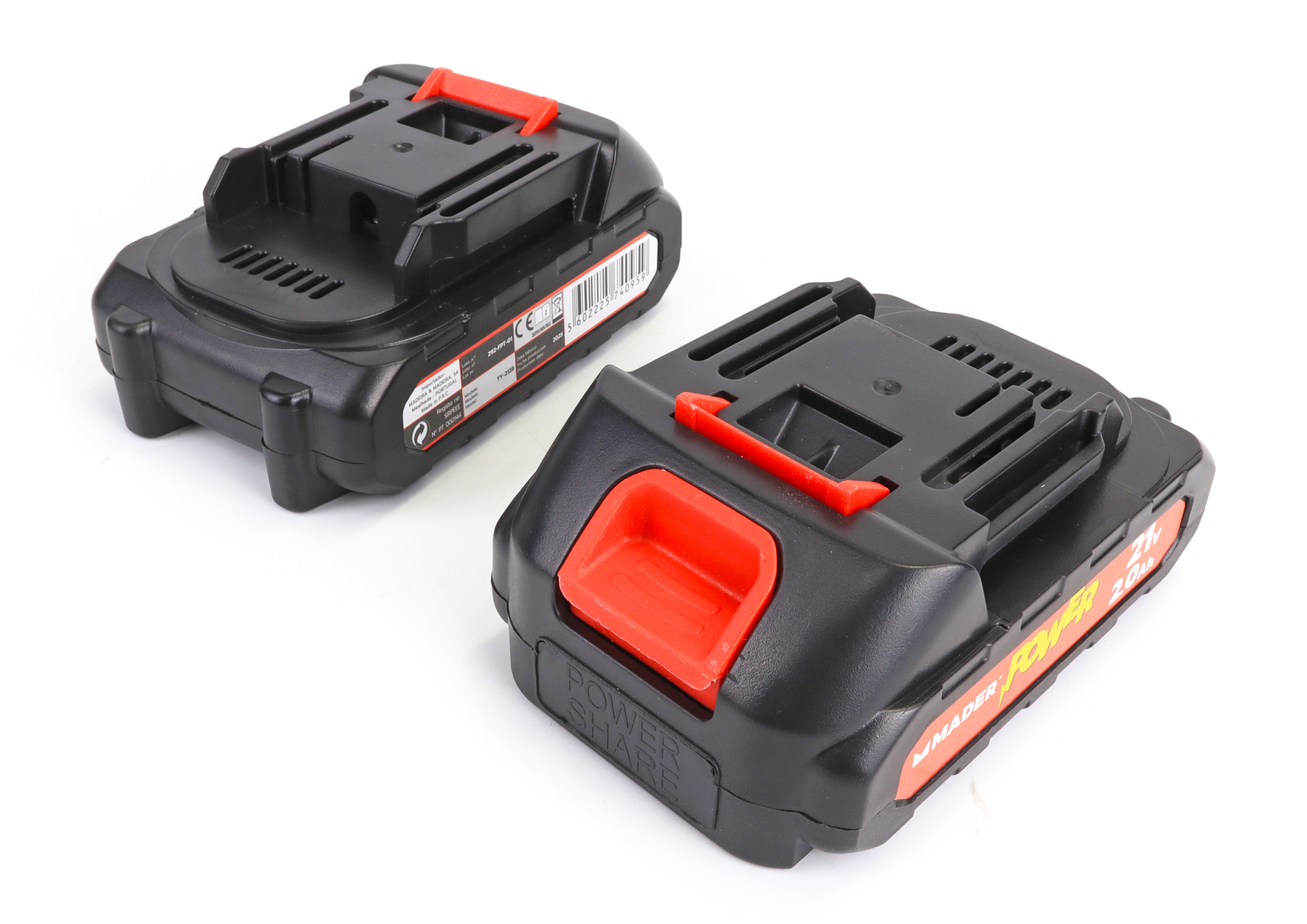 Tesoura de Podar Bateria, 40mm, 2 Baterias 2Ah | REF 74096 - MADER ...